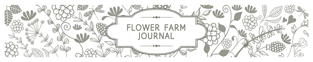 Flower Farm Journal Website Banner - Country Blooms Flower Farm